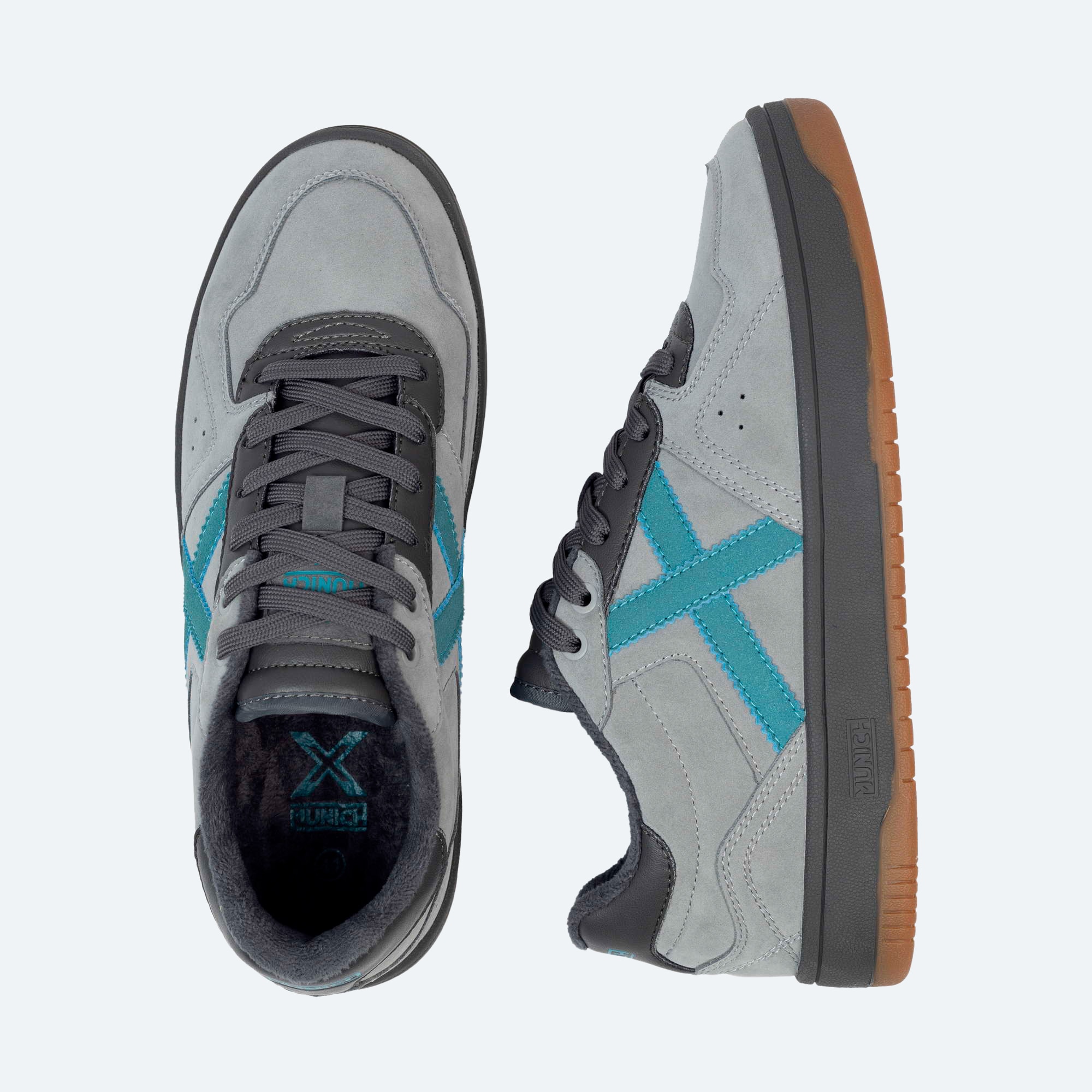 Zapatillas casual de Hombre STILO 06 MUNICH Gris · El Corte Inglés
