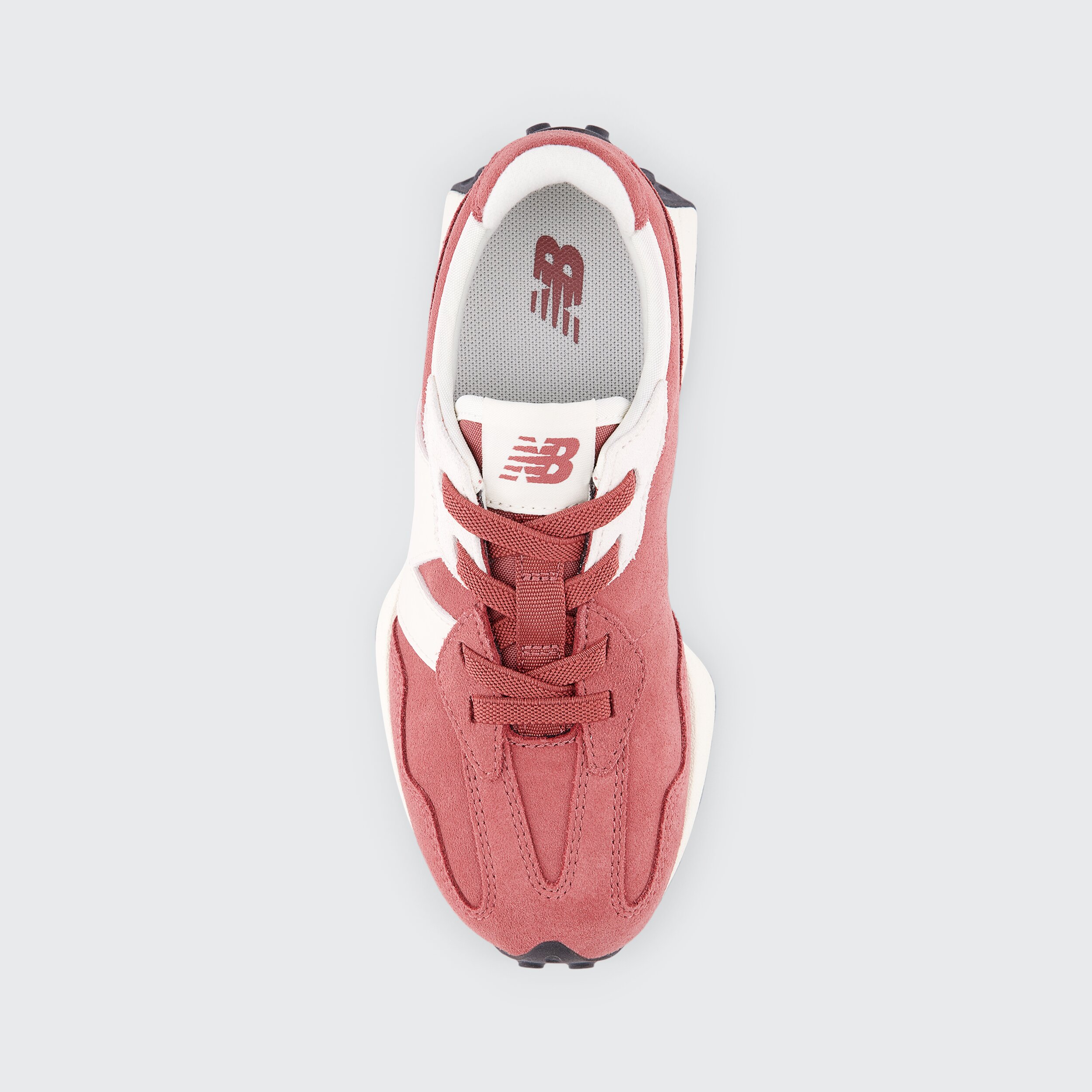 Zapatilla Casual de Niños 327 Bungee Lace New Balance Rojo · El Corte ...