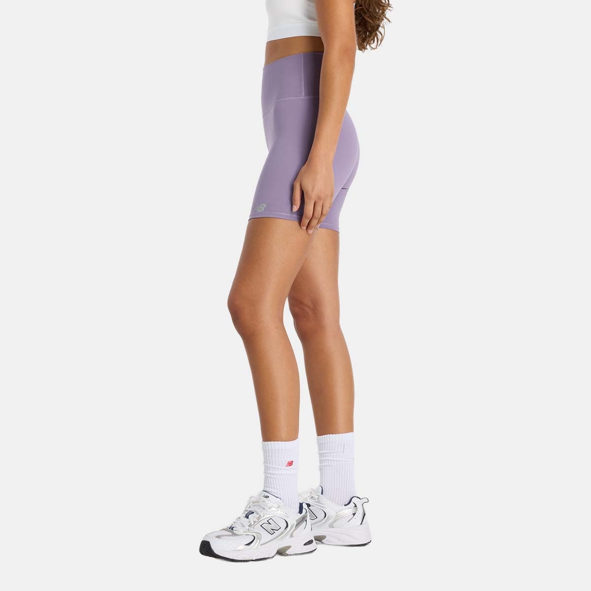 Short de training de mujer 6" Harmony High Rise New Balance Morado · El ...