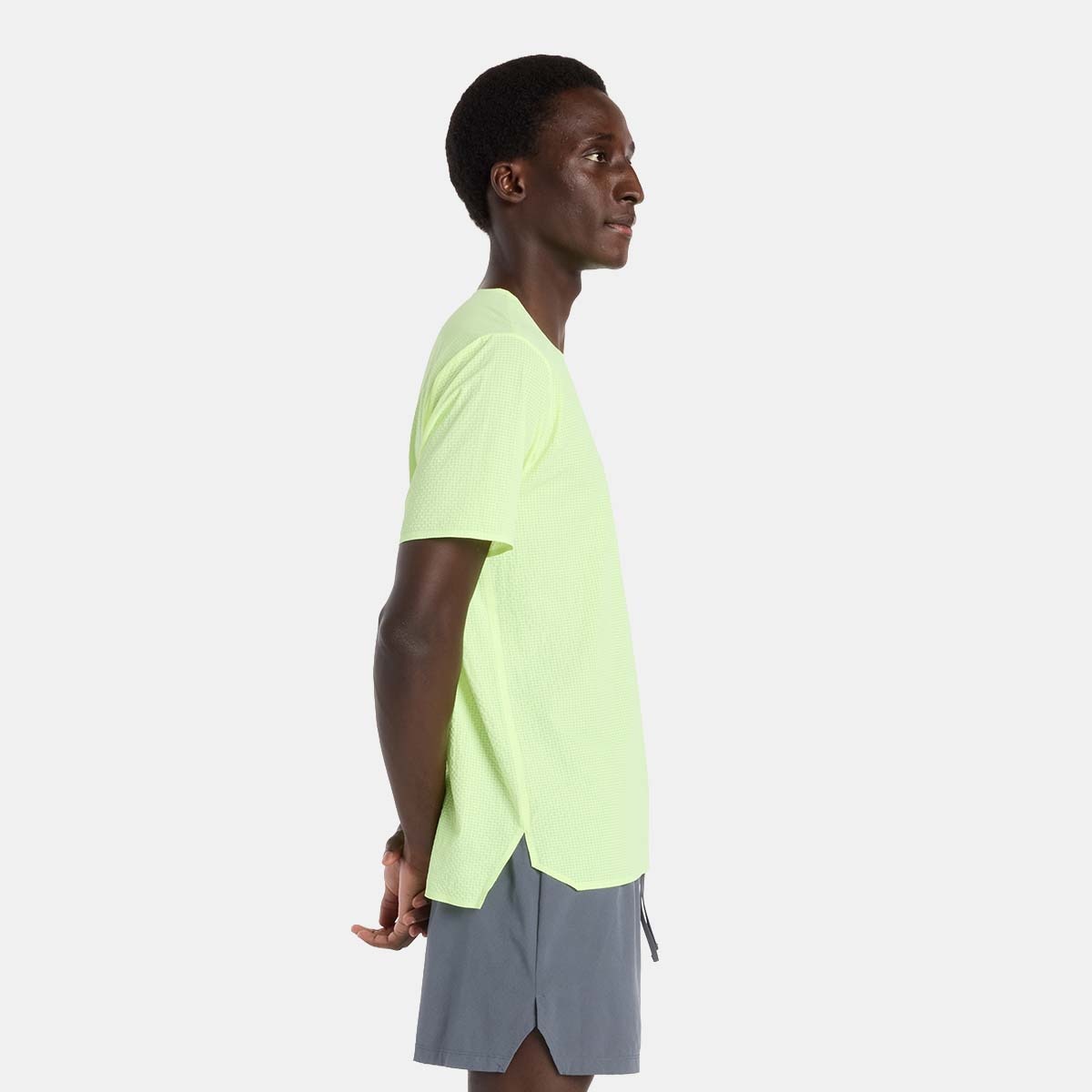 Camiseta de running de hombre Race Day Ultra Light New Balance Amarillo ...