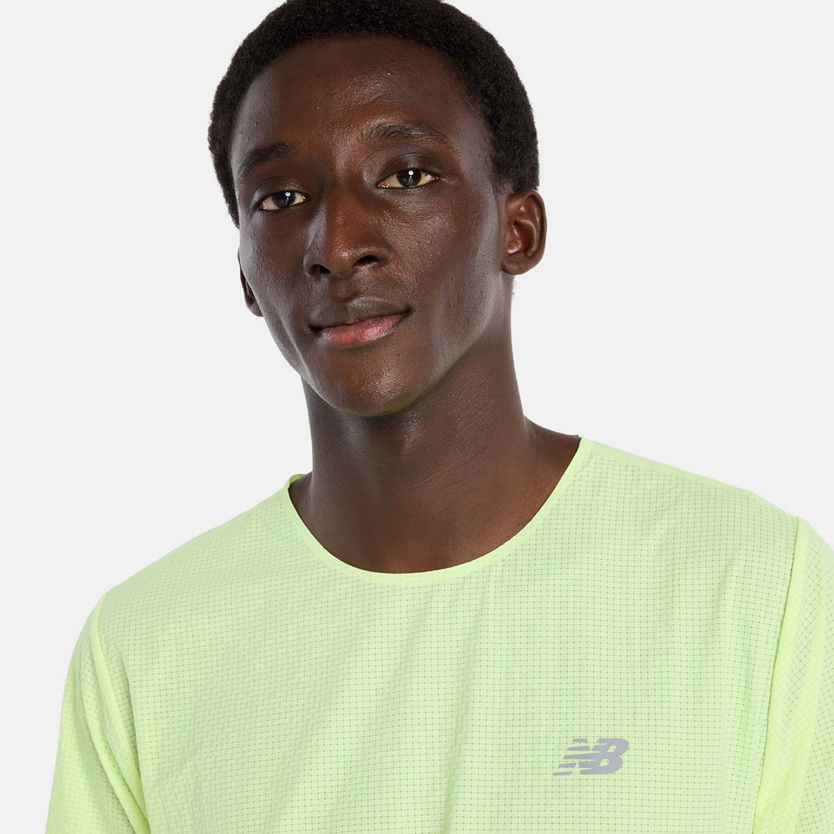 Camiseta de running de hombre Race Day Ultra Light New Balance Amarillo ...