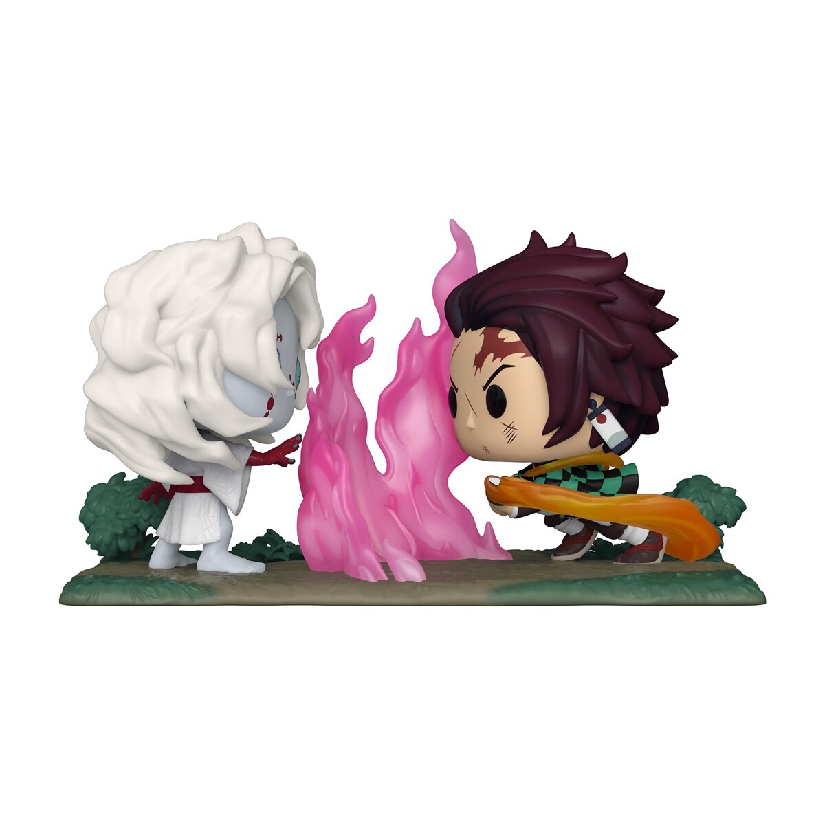 Set 2 Figuras Funko POP Demon Slayer Tanjiro Vs Rui · Funko · El Corte ...
