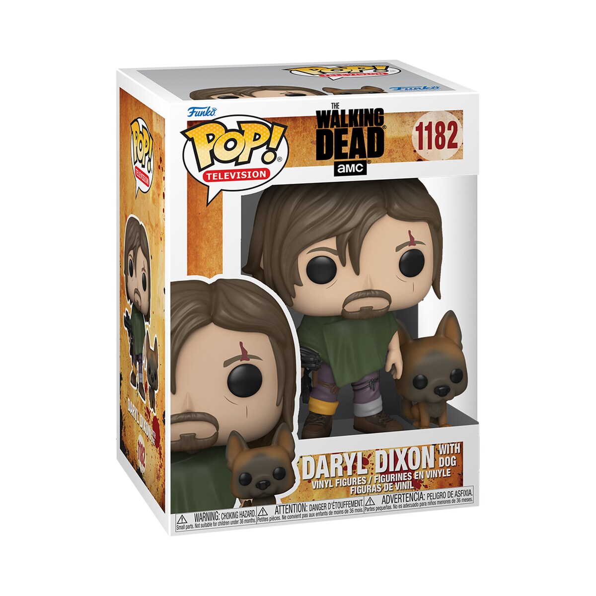 Figura Funko POP The Walking Dead Daryl Con Perro · Funko · El Corte Inglés