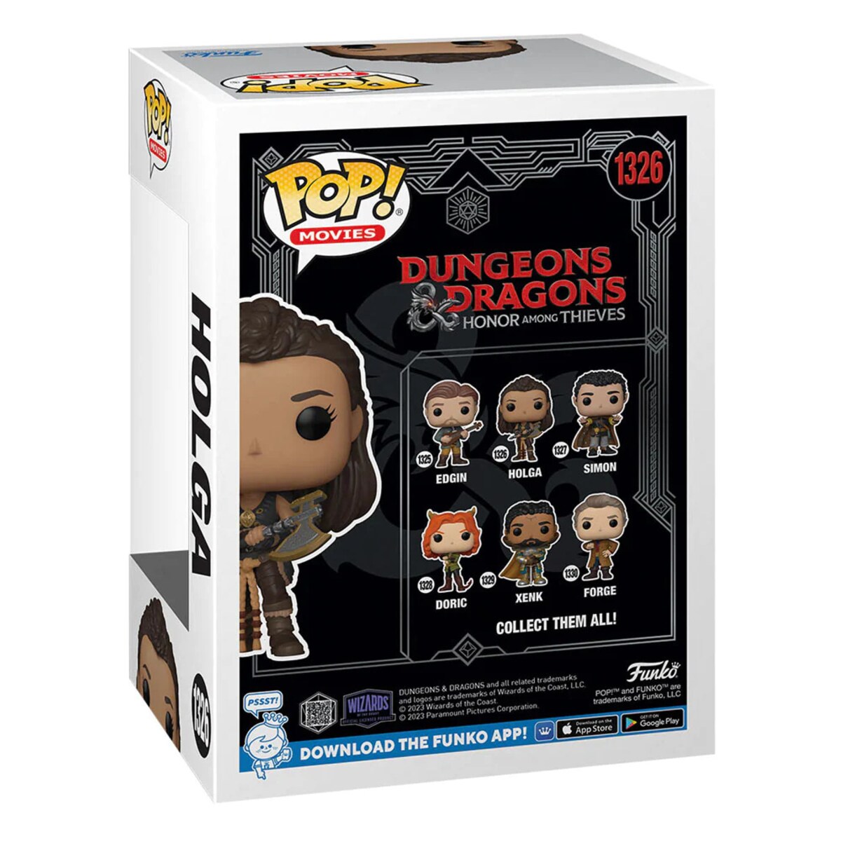 Figura Funko POP Dungeons & Dragons Holga · Funko · El Corte Inglés