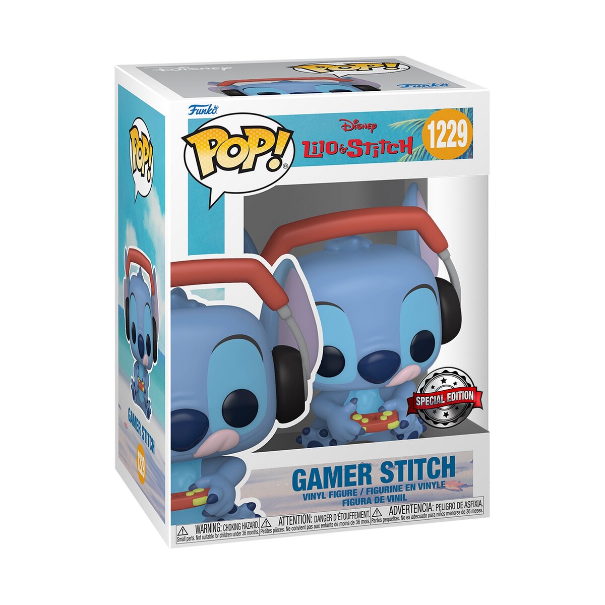 Figura Funko Pop Gamer Stitch Lilo y Stitch Disney · Funko · El Corte ...