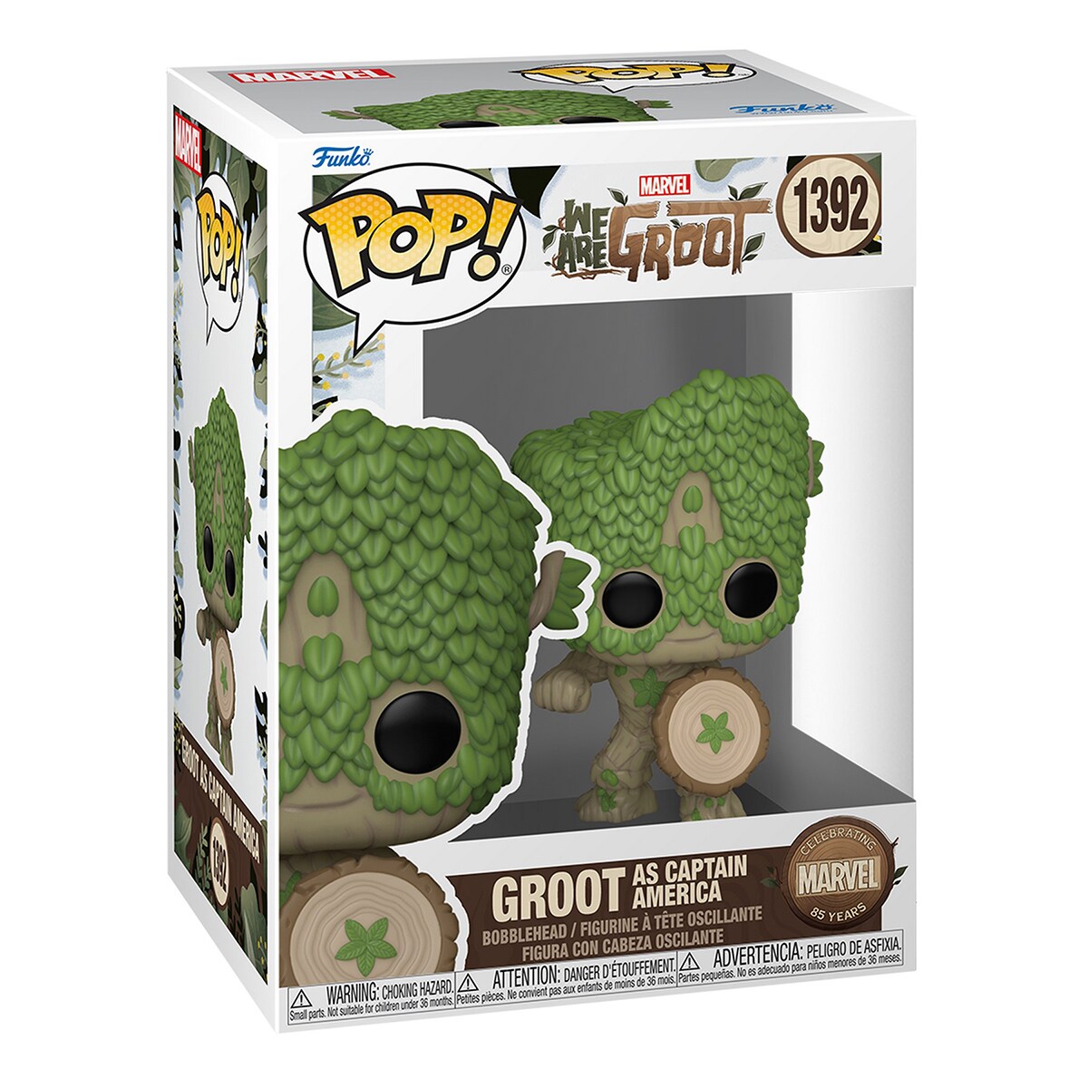 Figura Funko Pop Groot Captain America Marvel We Are Groot · Funko · El ...