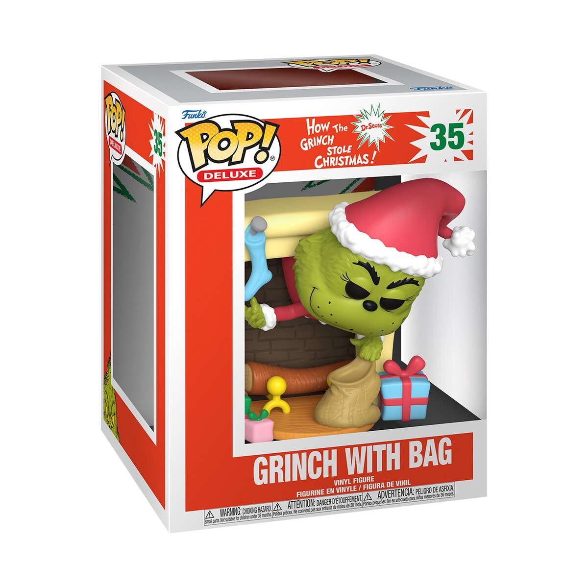 Figura Funko Pop Deluxe Grinch with Bag El Grinch · Funko · El Corte Inglés