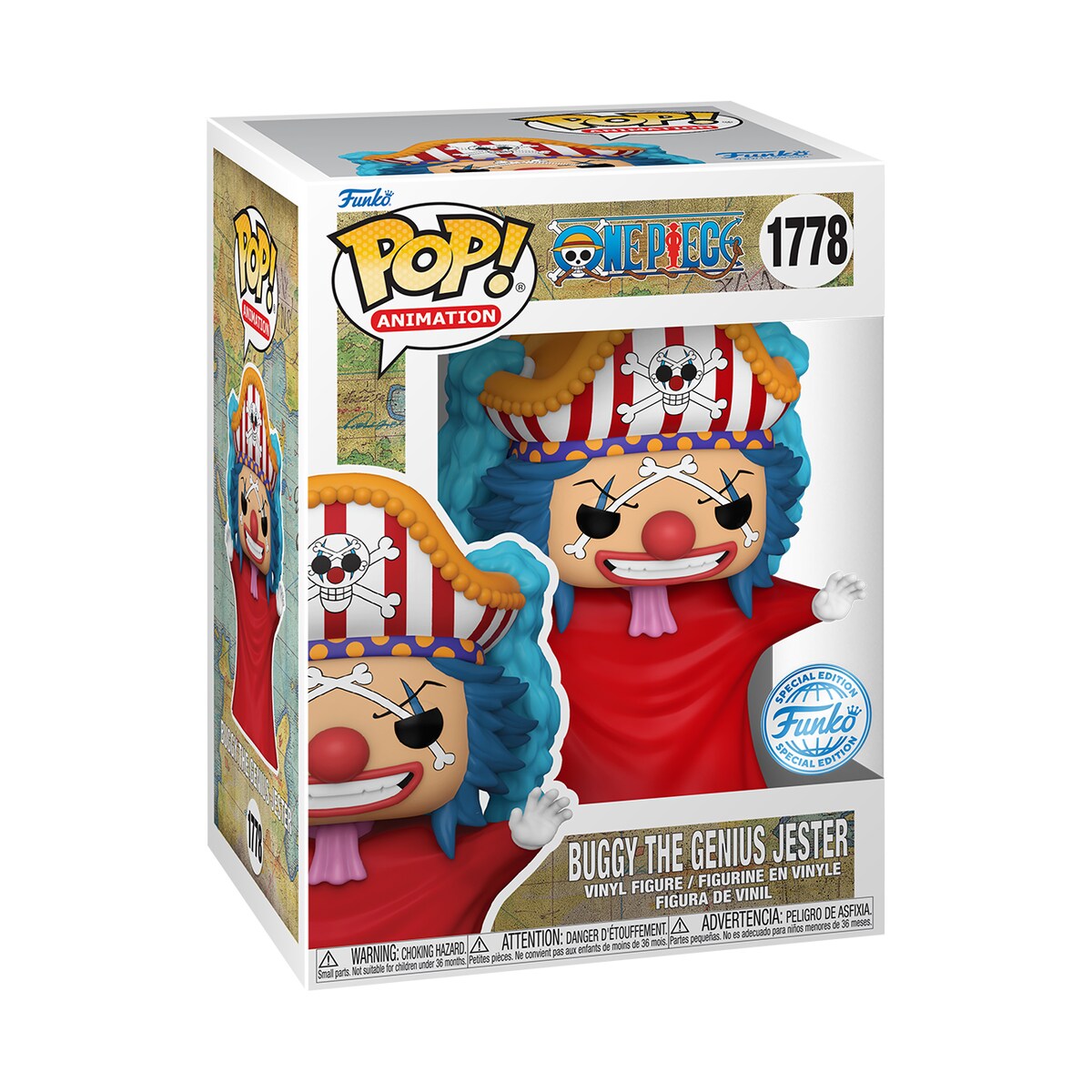 Figura Funko Pop Exc Buggy Post Time-Skip One Piece · Funko · El Corte ...