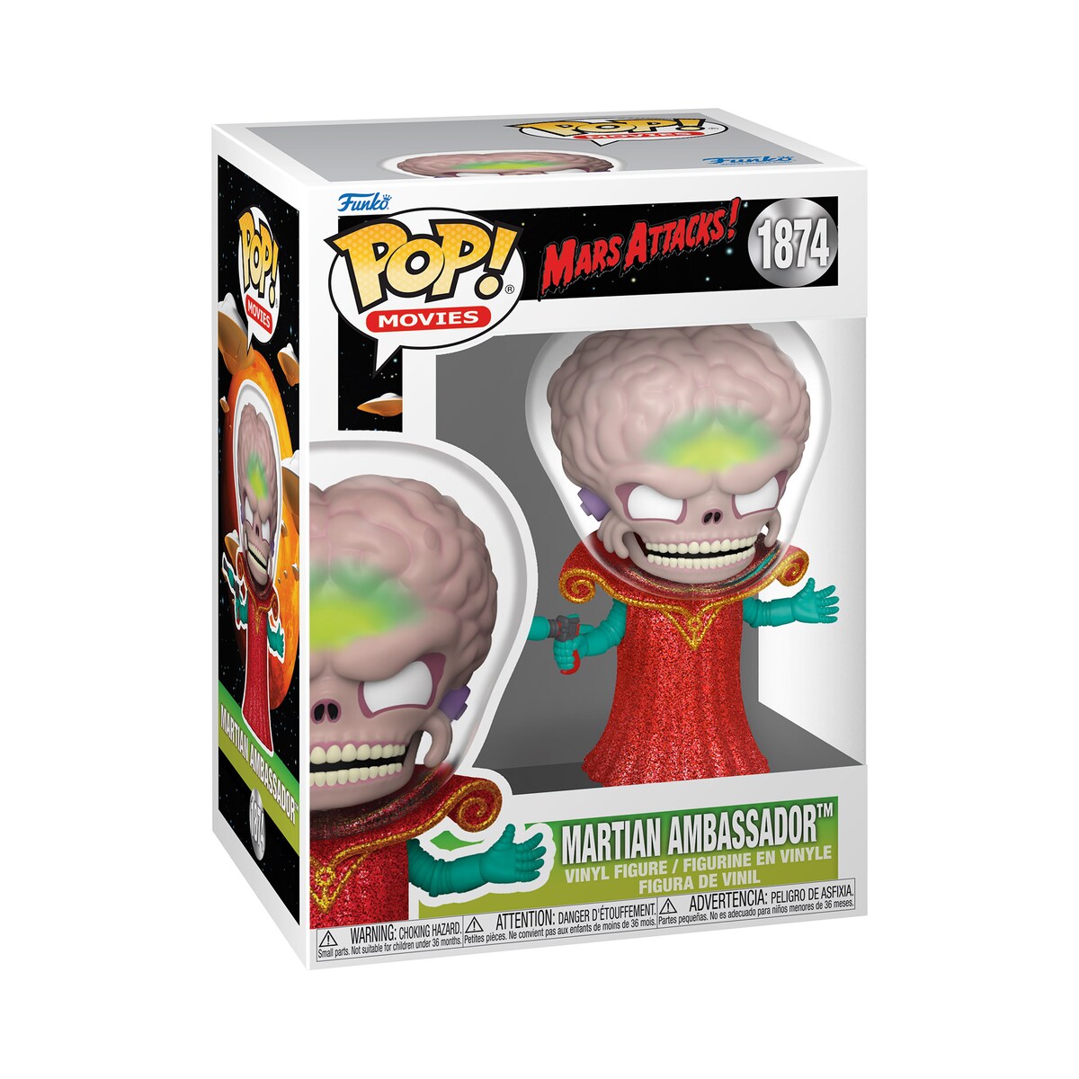 Figura Funko Pop Alien Leader Mars Attacks Film · Funko · El Corte Inglés