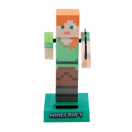 Figura Solar 13 cm Alex Minecraft · Puckator · El Corte Inglés