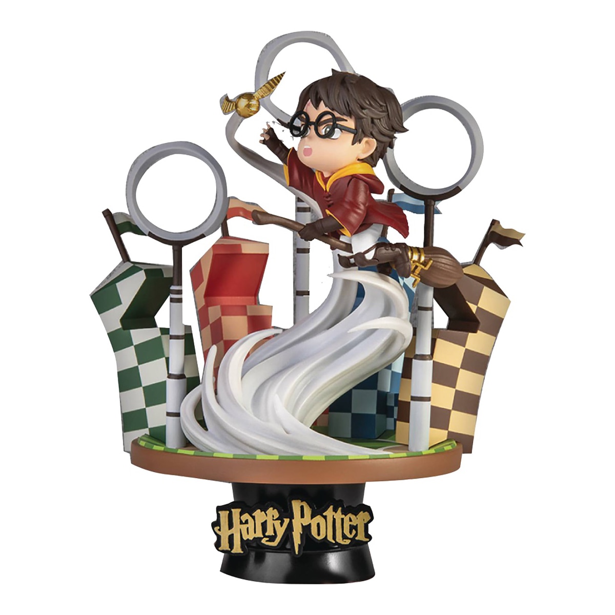Estatua Harry Potter Quidditch Est. 15 cm Harry Potter Beast Kingdom ...