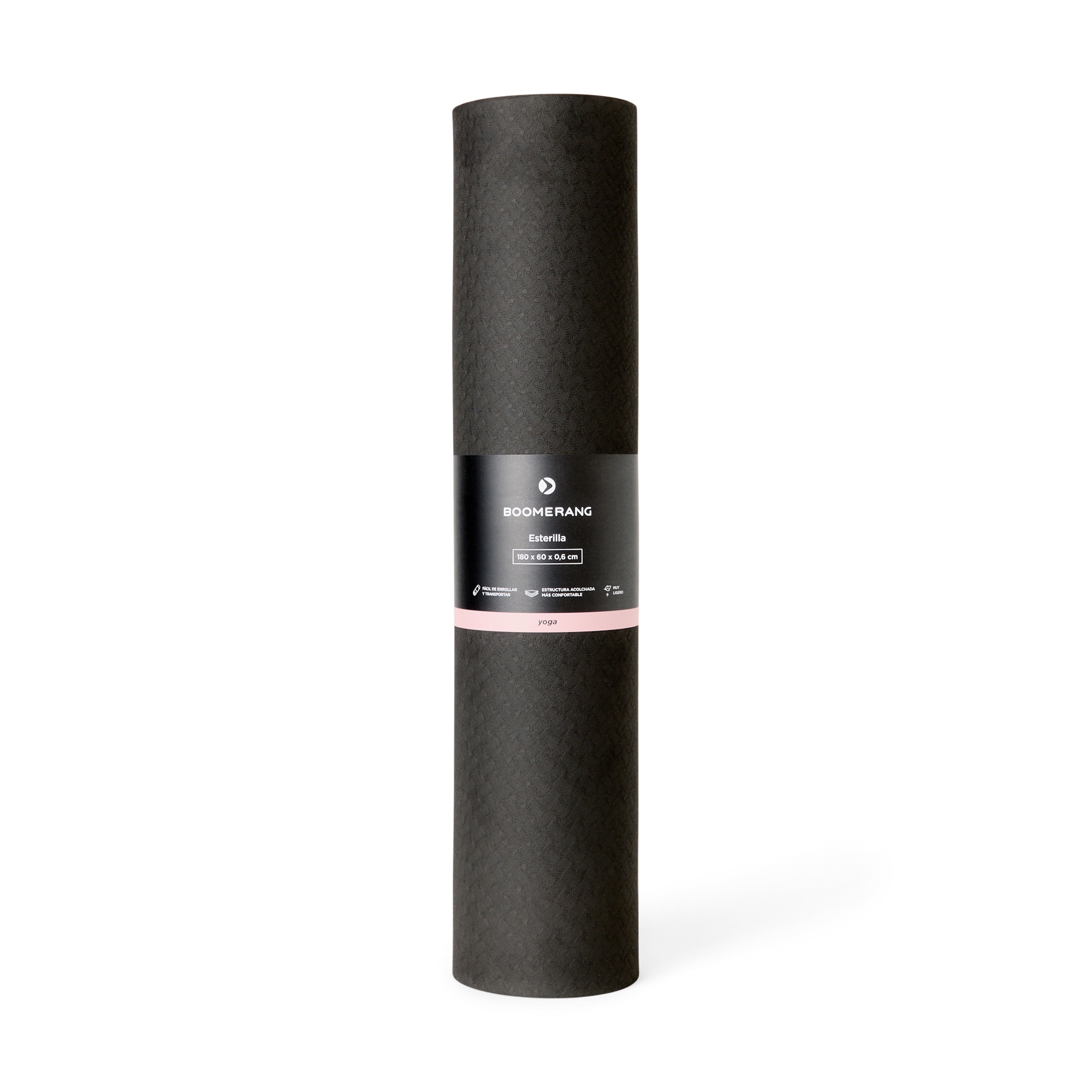 Esterilla de Yoga Boomerang Negro · El Corte Inglés