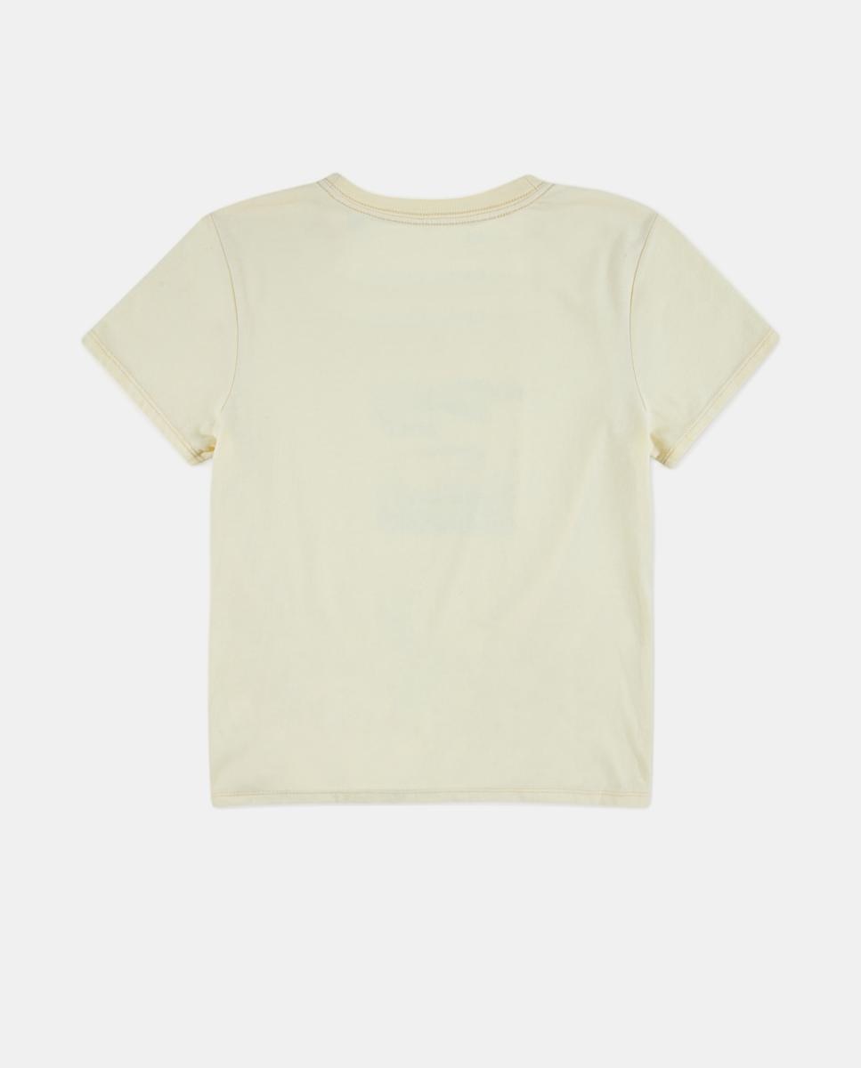 Camiseta con nudo lateral Miami Beach de Abercrombie Kids Amarillo · El ...