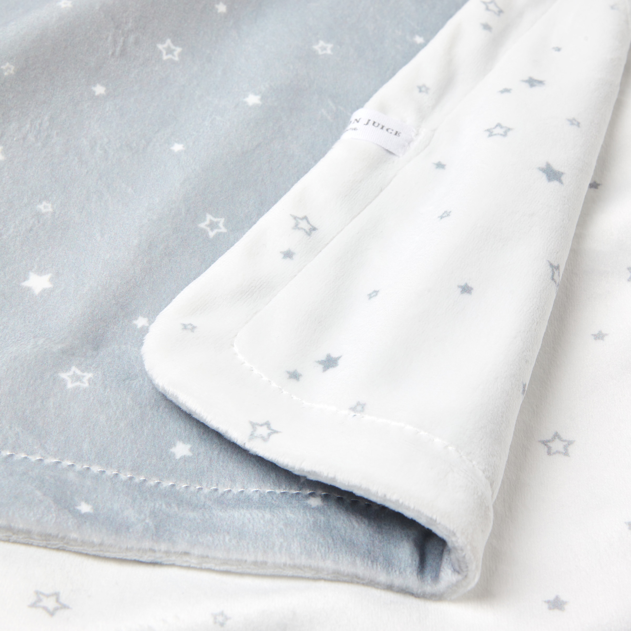 Manta Cotton Juice baby Home Reversible 70*100cm estrellas microvelour ...