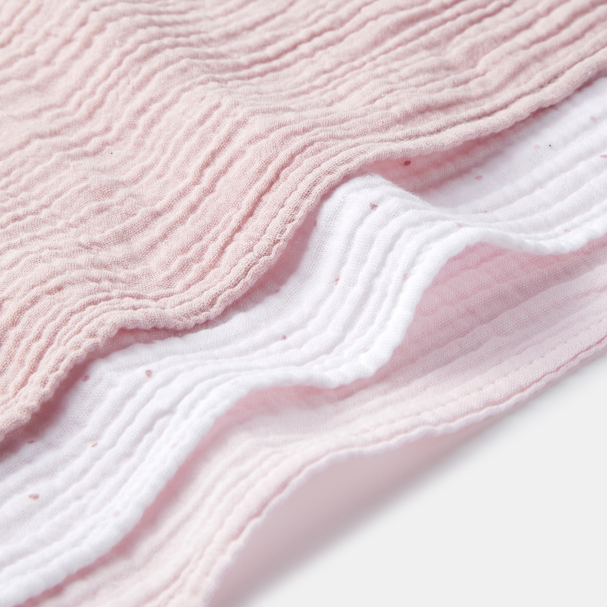 Muselinas Cotton Juice Baby HomeBásico pack 3 puntos Rosa · El Corte Inglés