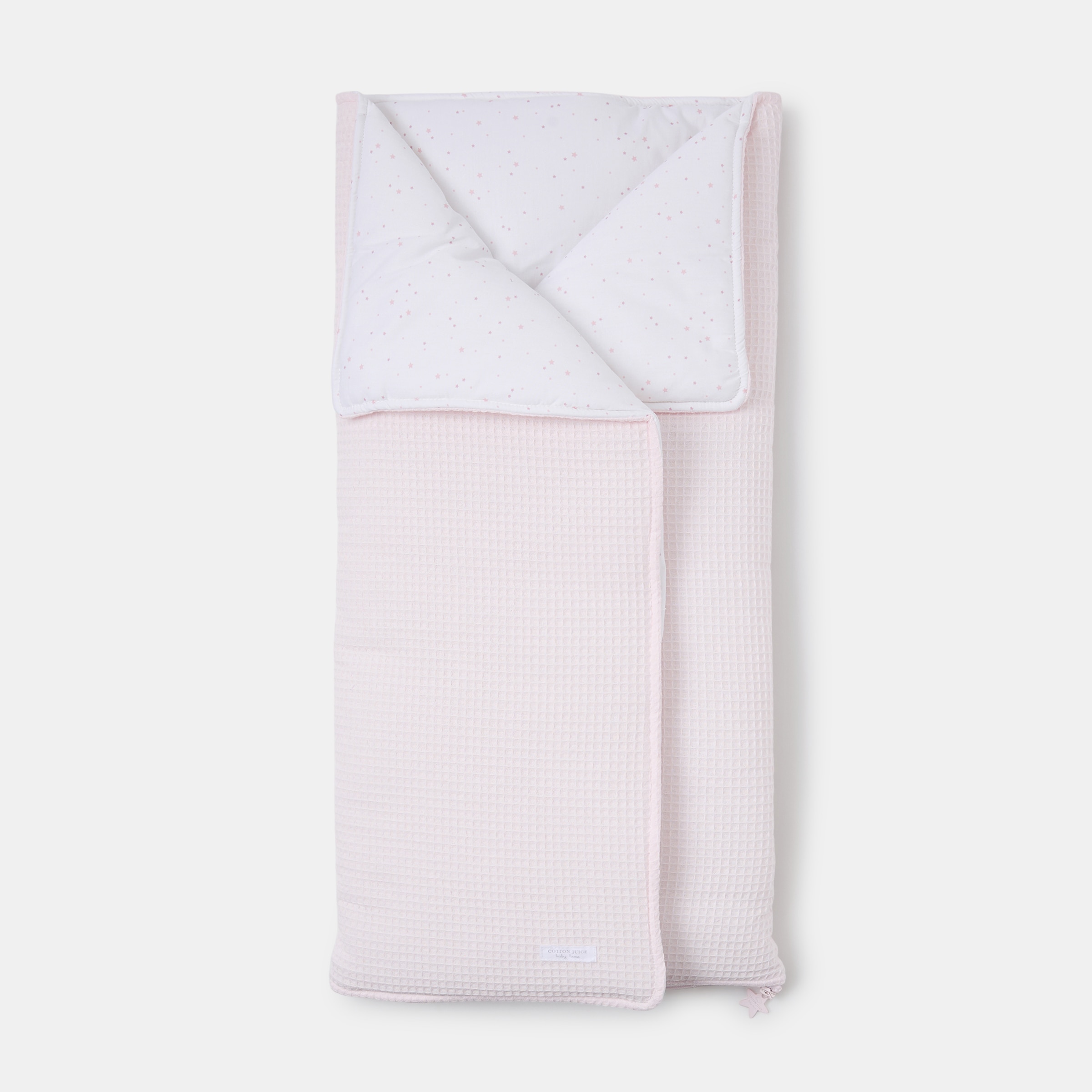 Saco Wrap Cotton Juice Baby Home waffle para capazo Rosa · El Corte Inglés