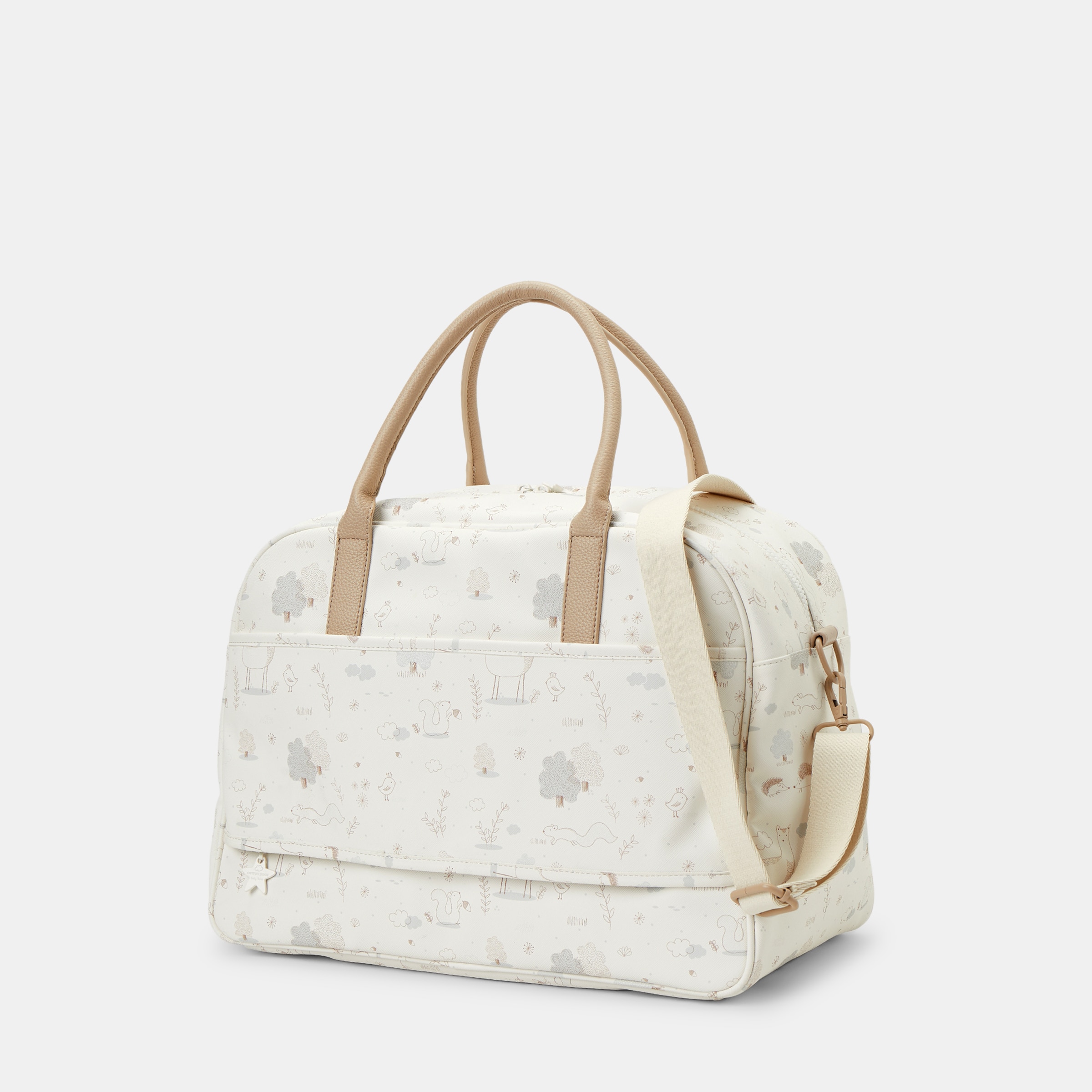 Bolso Weekender Cotton Juice Baby Home Polipiel bosque Gris · El Corte ...