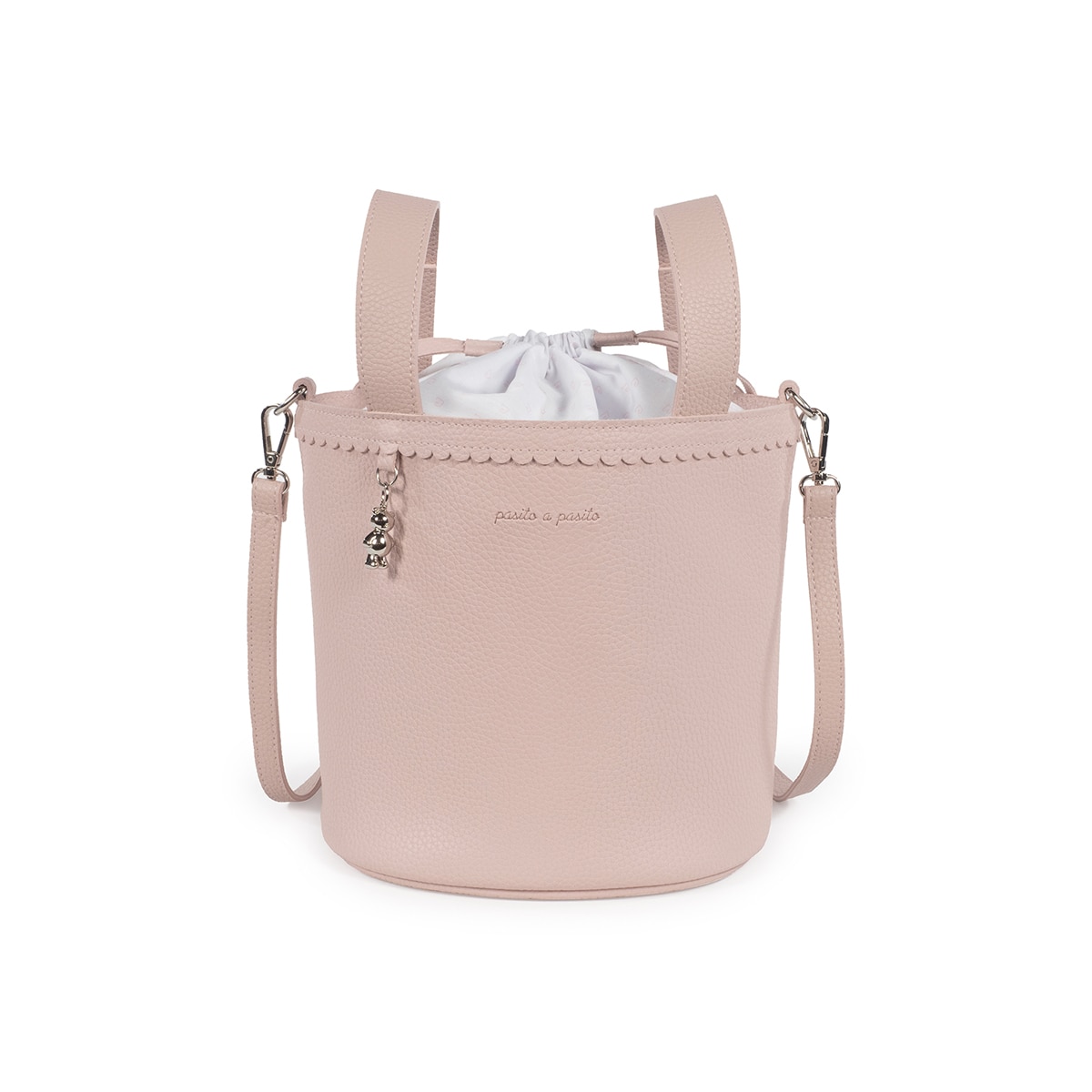 Bolso Bucket Pasito a Pasito Icon Rosa · El Corte Inglés