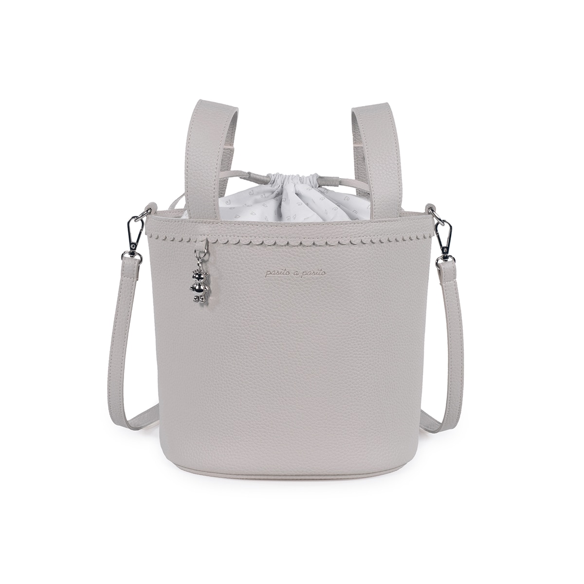 Bolso Bucket Pasito a Pasito Icon Gris · El Corte Inglés