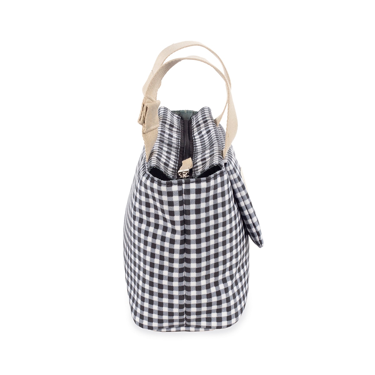 Bolso Organizador Walking Mum I Love Vichy Negro · El Corte Inglés