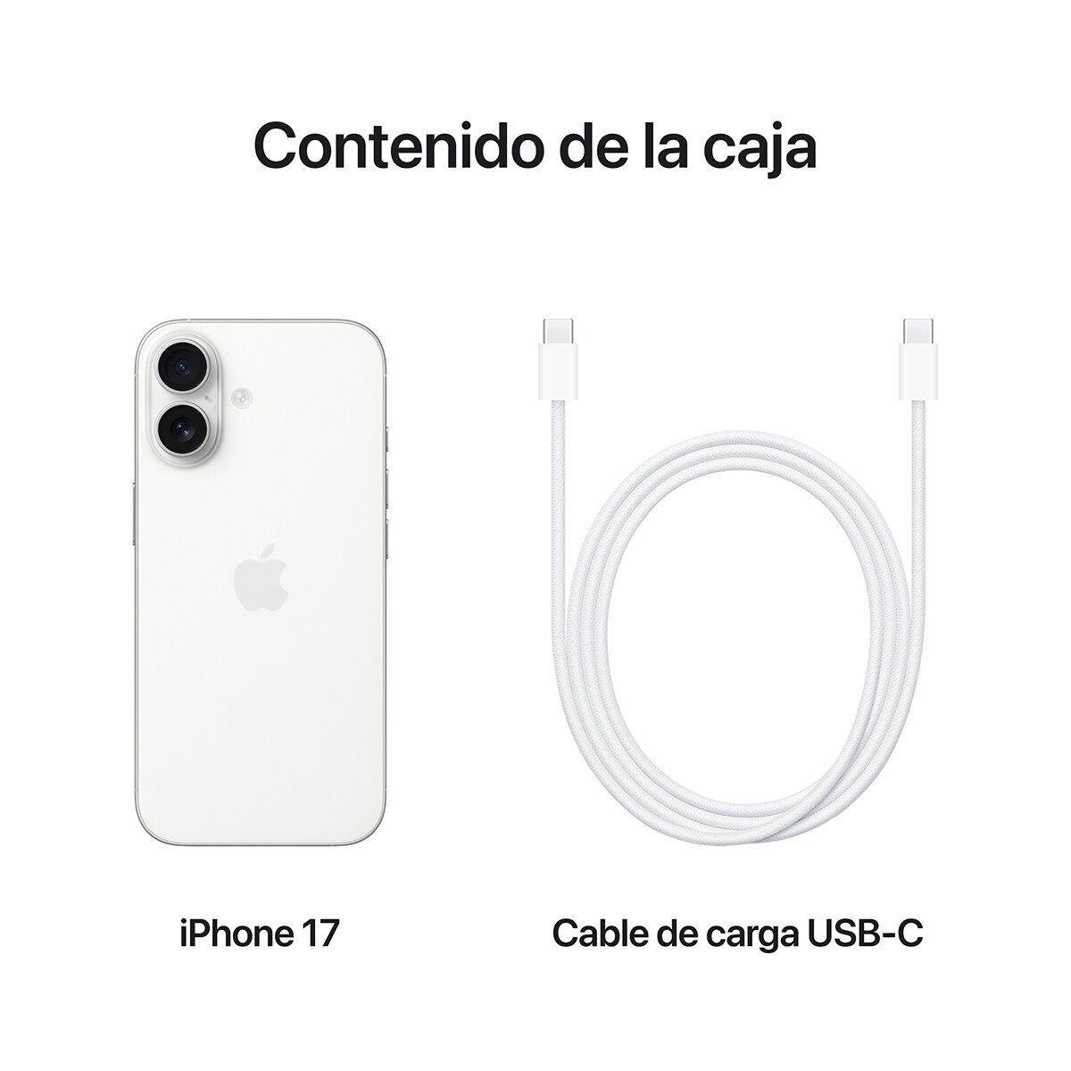 Apple iPhone 17 256GB Blanco móvil libre · Apple · El Corte Inglés