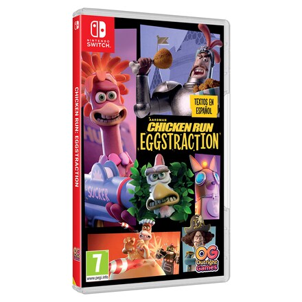 Chicken Run: Eggstraction Nintendo Switch · Outright Games · El Corte ...