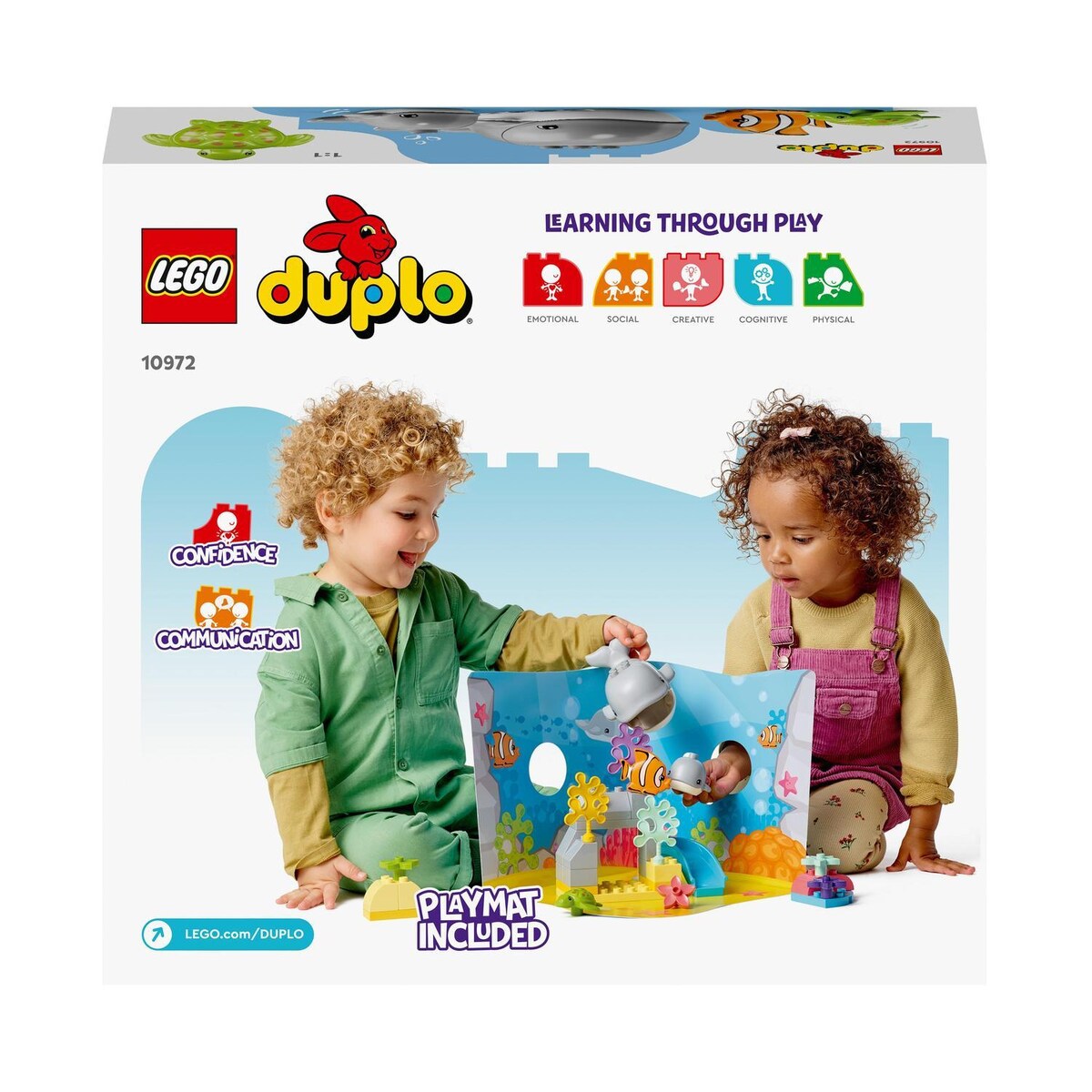 Juguete de Construcción Educativo Fauna Salvaje del Océano Tortuga, Pez ...