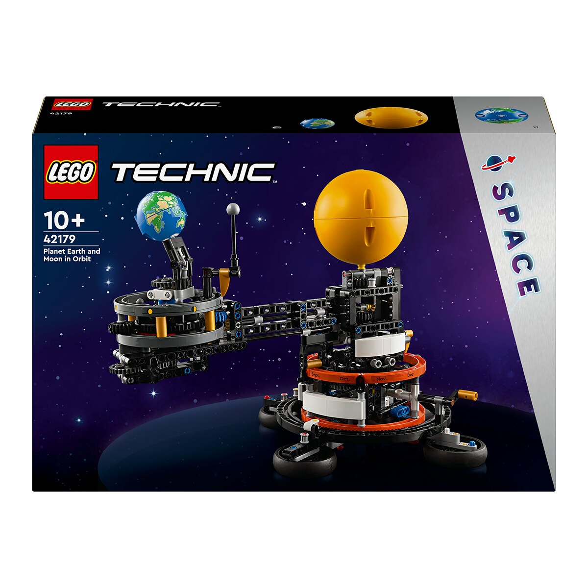 Juguete de construcción Planeta Tierra y Luna en Órbita LEGO Technic ...