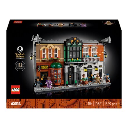Juego de construcción Rincón entre Libros: Sherlock Holmes LEGO Icons ...