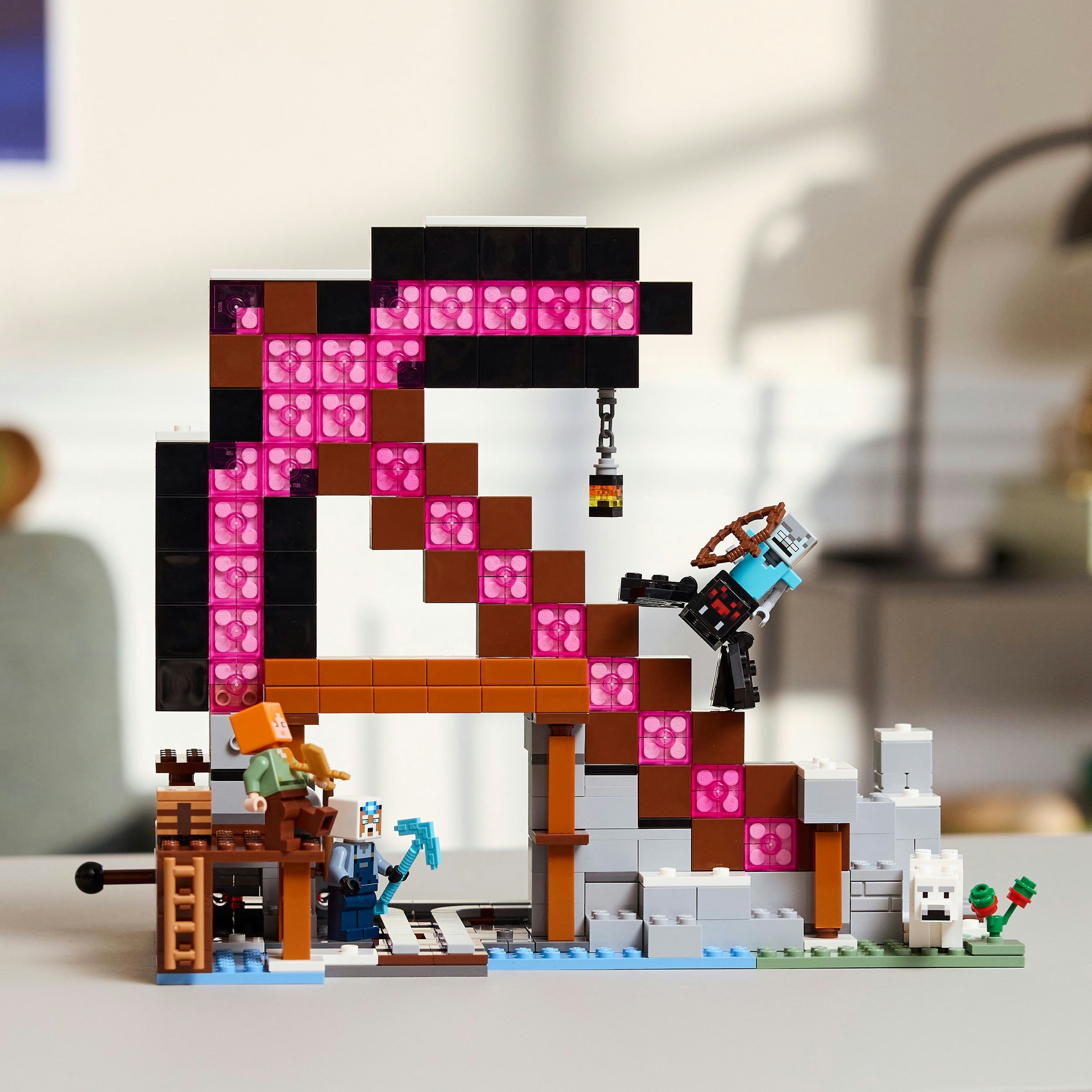 Juego de construcción La Mina del Pico LEGO Minecraft - 21277 · LEGO ...