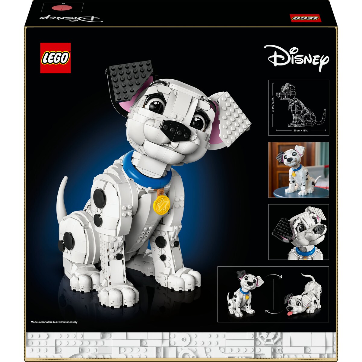 Juego de construcción Cachorro de 101 Dálmatas LEGO Disney - 43269 ...