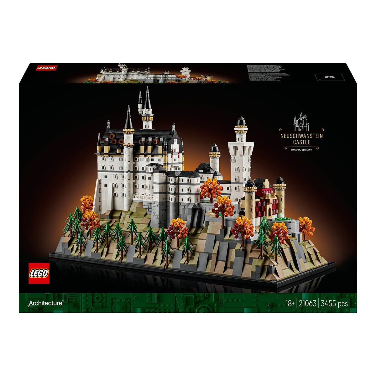 Juego de construcción Castillo de Neuschwanstein LEGO - 21063 · LEGO ...