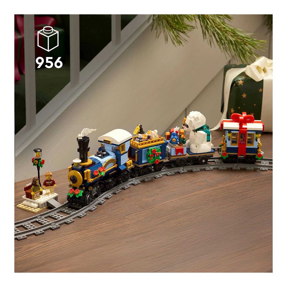 Juego de construcción Tren Holiday Express LEGO Icons - 10361 · LEGO ...