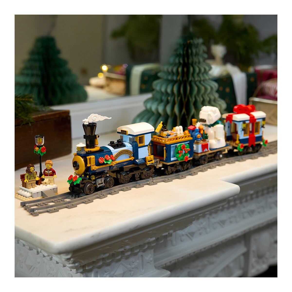 Juego de construcción Tren Holiday Express LEGO Icons - 10361 · LEGO ...