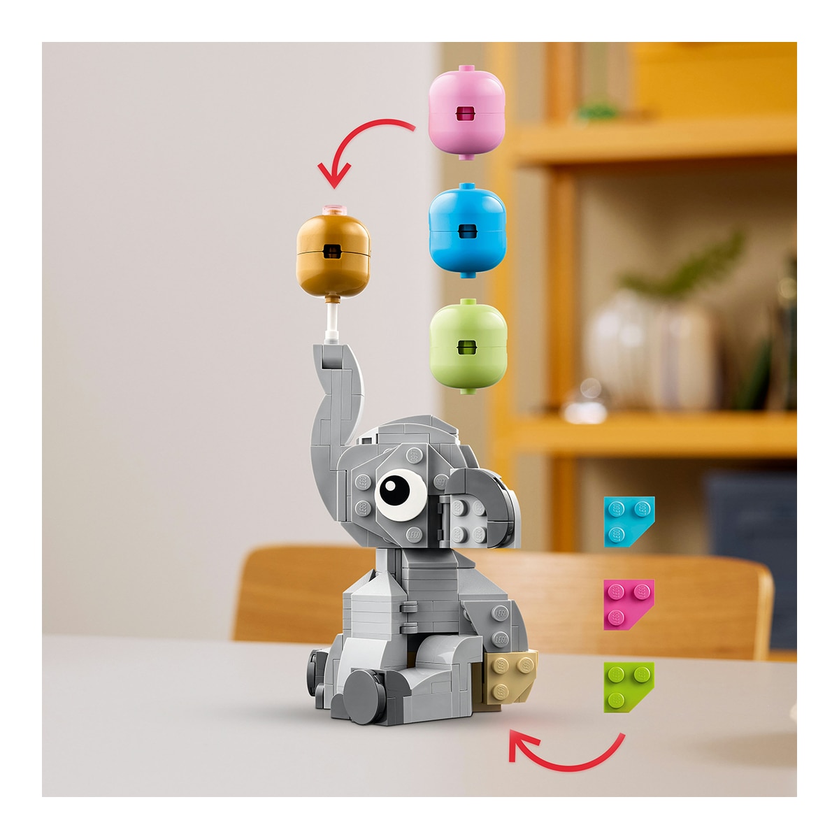 Juego de construcción Bebé Elefante en el Cielo LEGO Seasons and ...