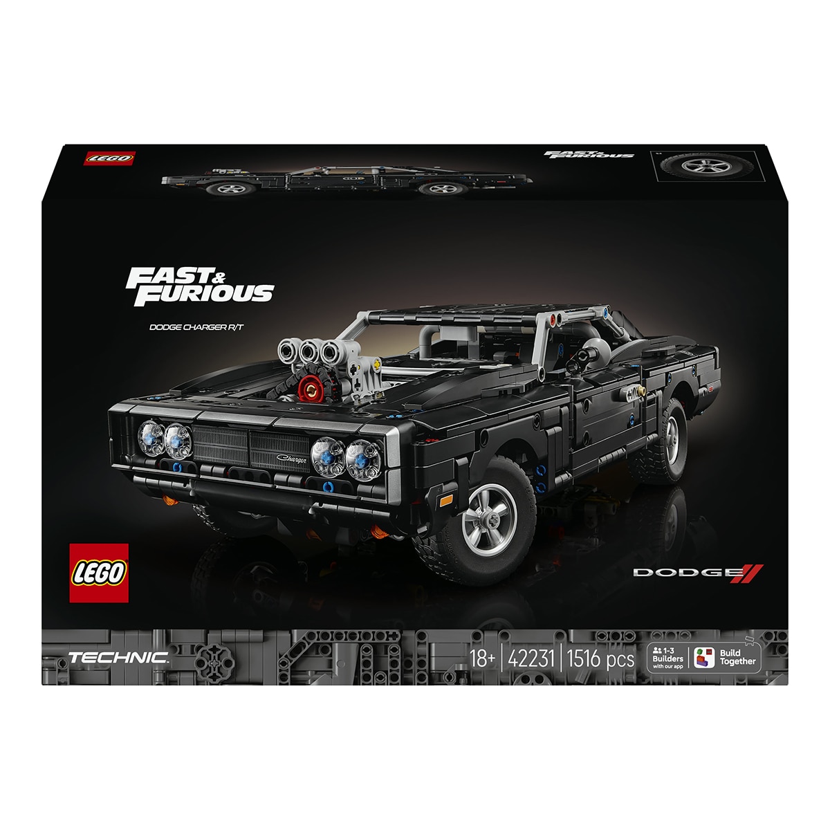 Juego de construcción Coche Dodge Charger R/T de Fast and Furious LEGO ...