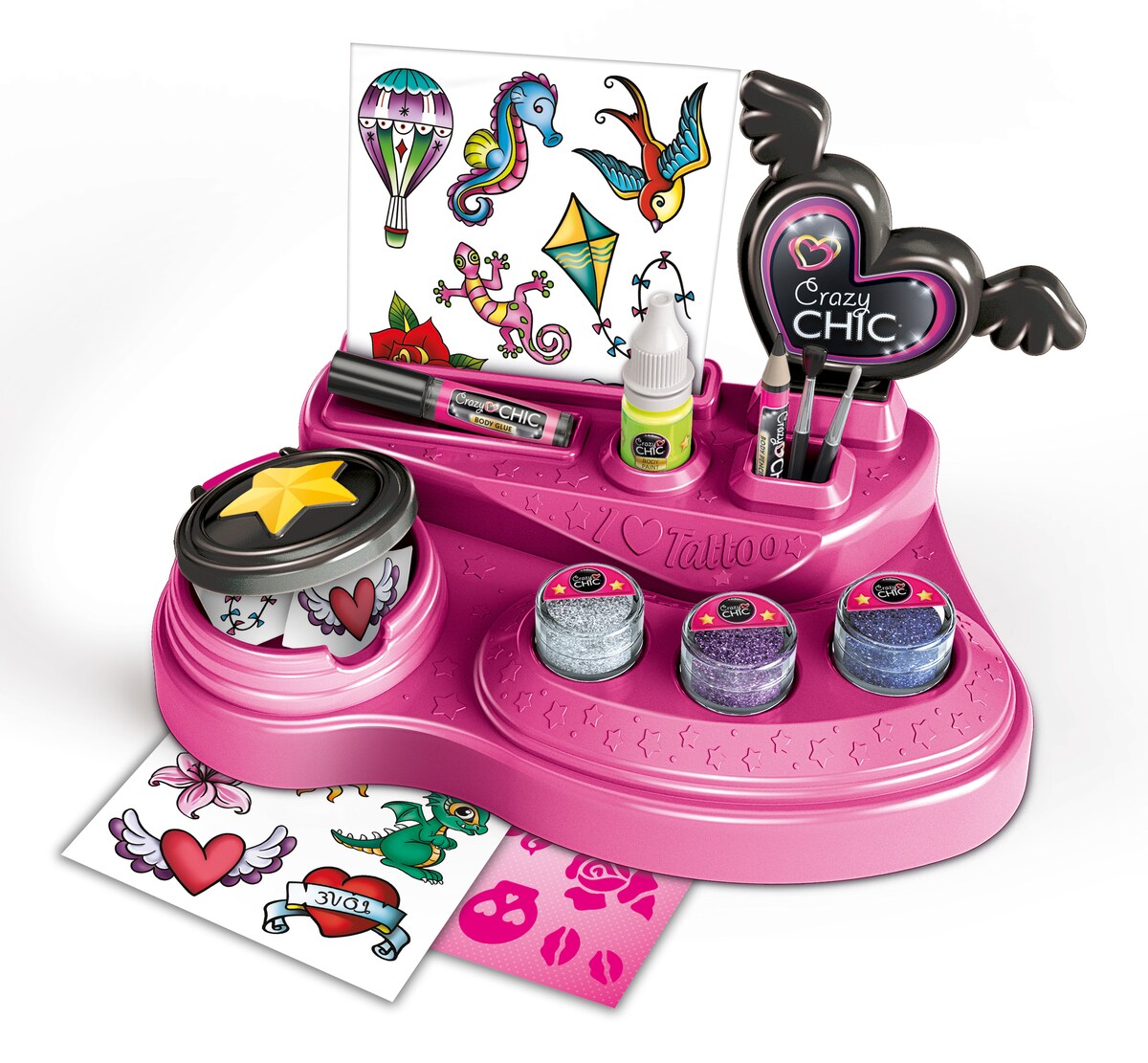 Kit Crazy Tattoo · Clementoni · El Corte Inglés