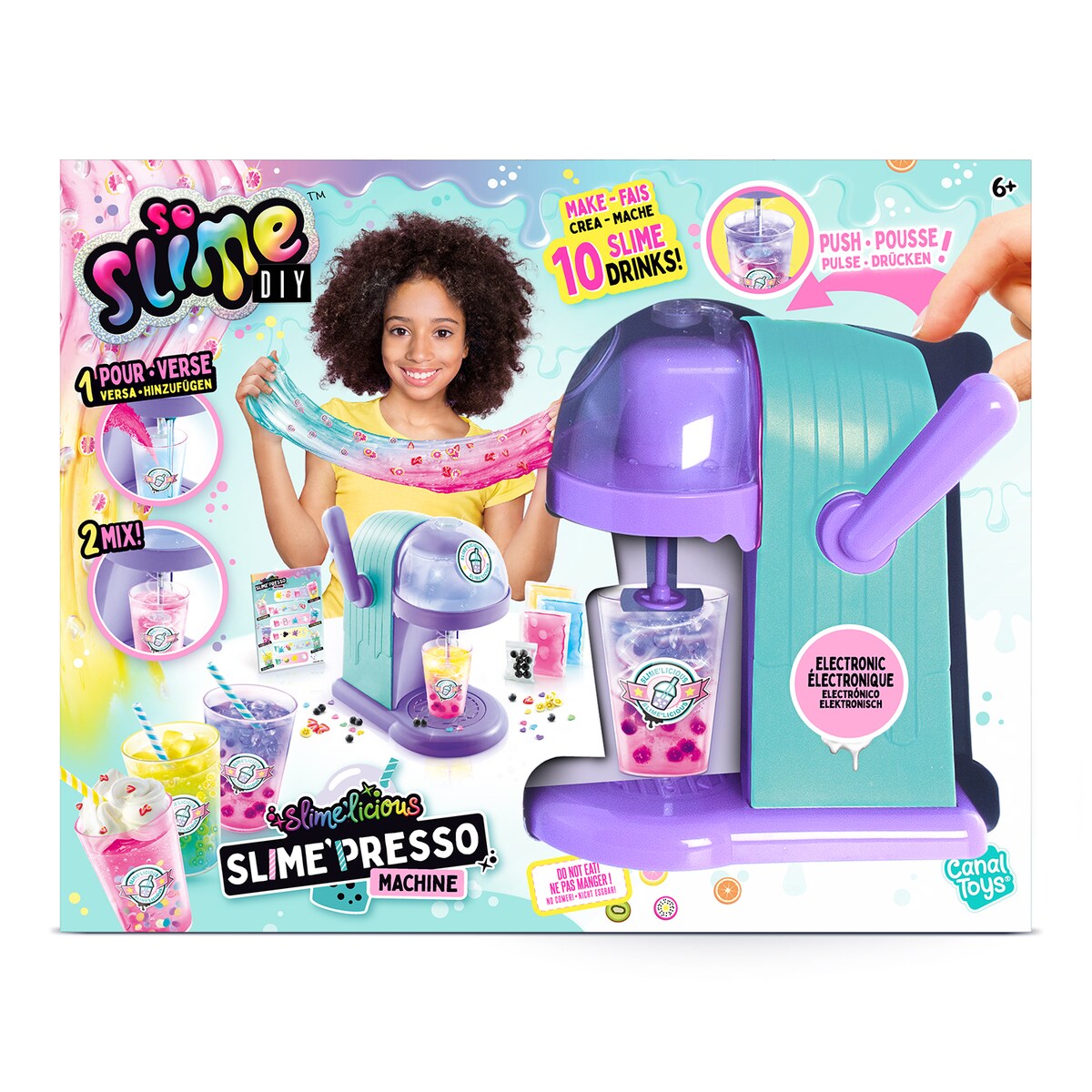 Juego de manualidades Slime'Presso Machine Canala Toys · Canal Toys ...