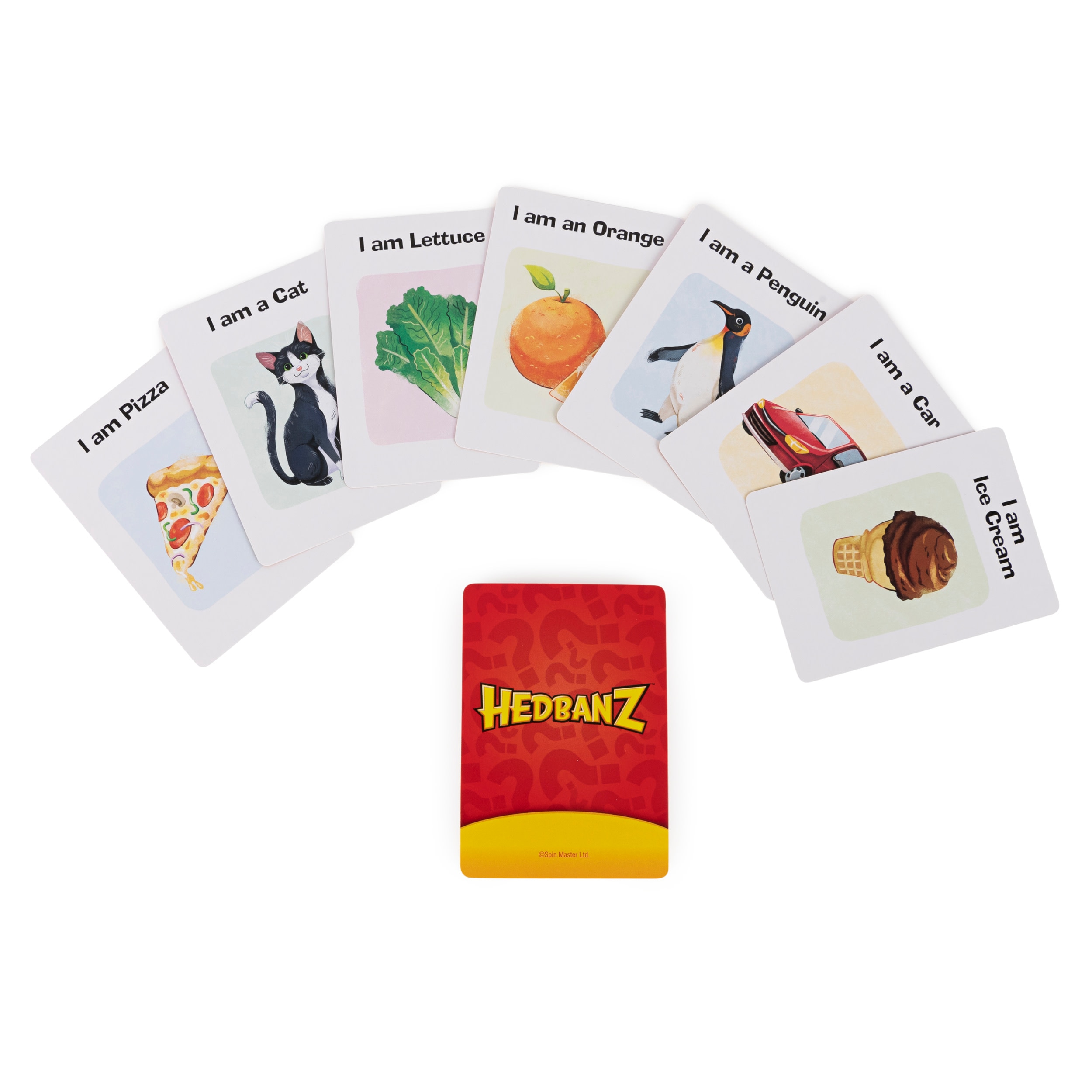 Juego de adivinar ¿Qué tengo en la cabeza? Hedbanz Family Spin Master ...