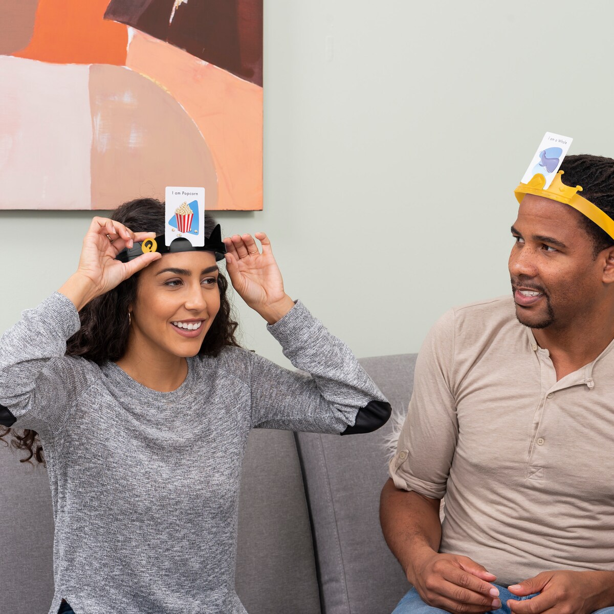 Juego de adivinar ¿Qué tengo en la cabeza? Hedbanz Family Spin Master ...