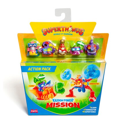 KAZOOM POWER MISSION Action Pack · Superthings · El Corte Inglés