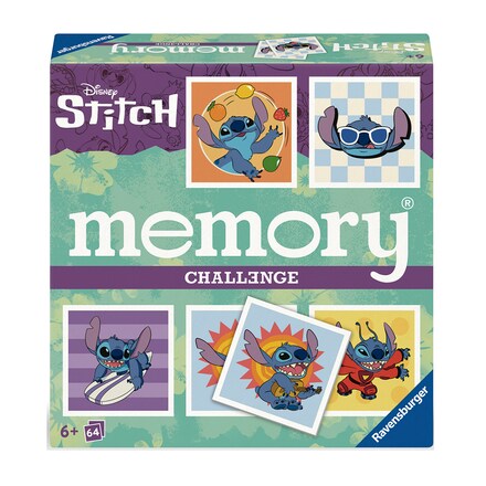 Jogo de Tabuleiro Memory Disney Stitch 64 Cartões · RAVENSBURGER · El Corte Inglés