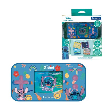 Consola Disney Cyber Arcade Stitch Lexibook · Lexibook · El Corte Inglés