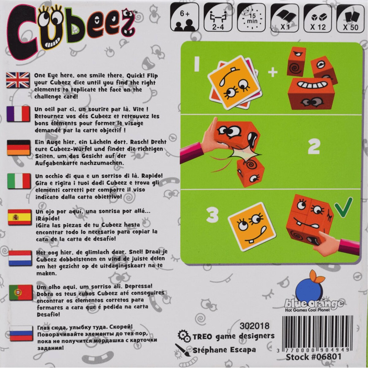 Juego Cubeez · Asmodee · El Corte Inglés