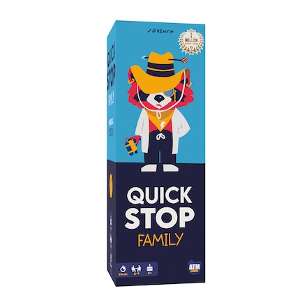Juego de Mesa Quick Stop Familiy Asmodee · Asmodee · El Corte Inglés