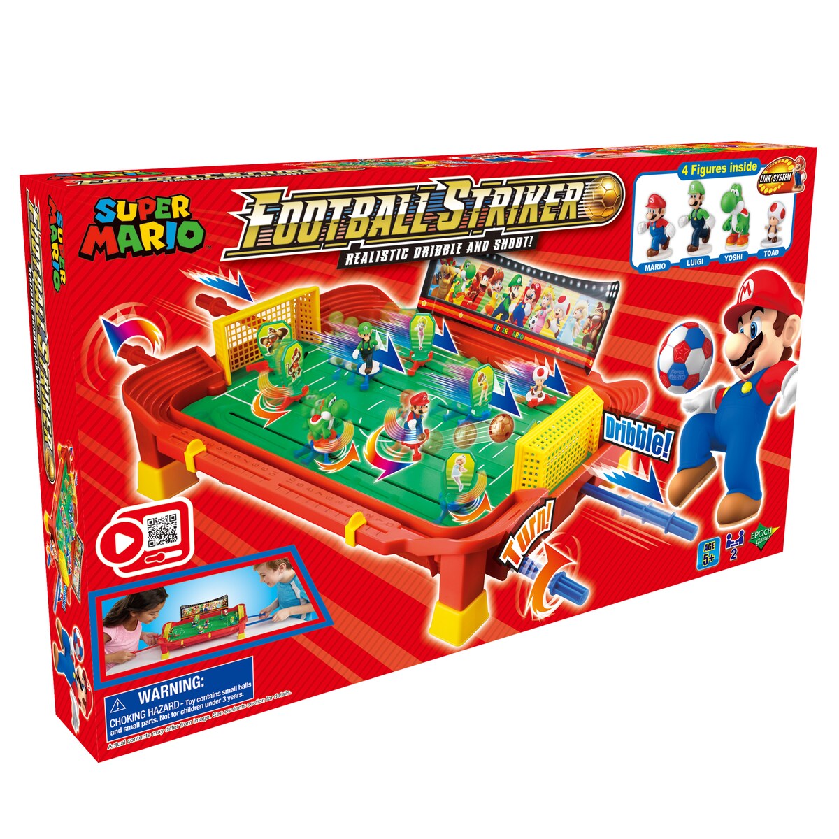 Juego de mesa Super Mario Football Striker Epoch Games · Epoch · El ...