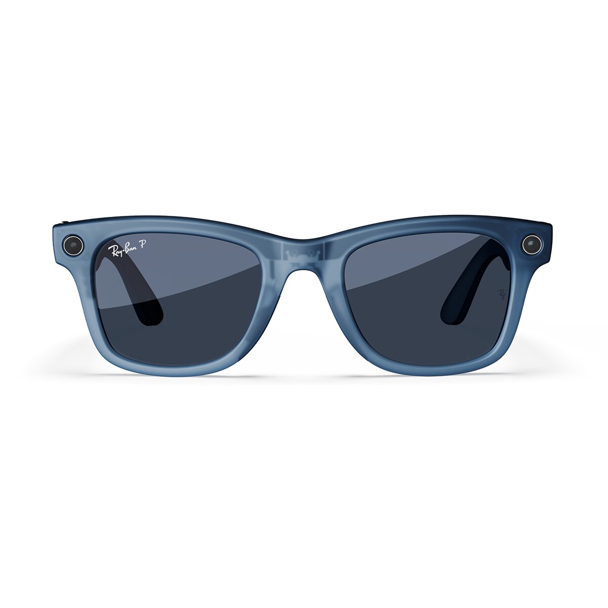 Gafa de sol inteligente Ray-Ban Meta Wayfarer azul jeans, Polarizadas ...