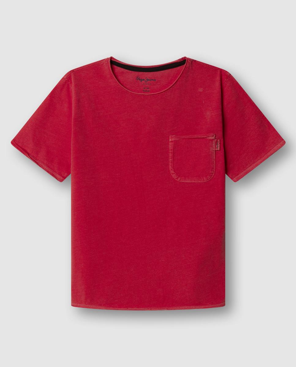 Camiseta Elijah de niño Rojo Pepe Jeans · El Corte Inglés
