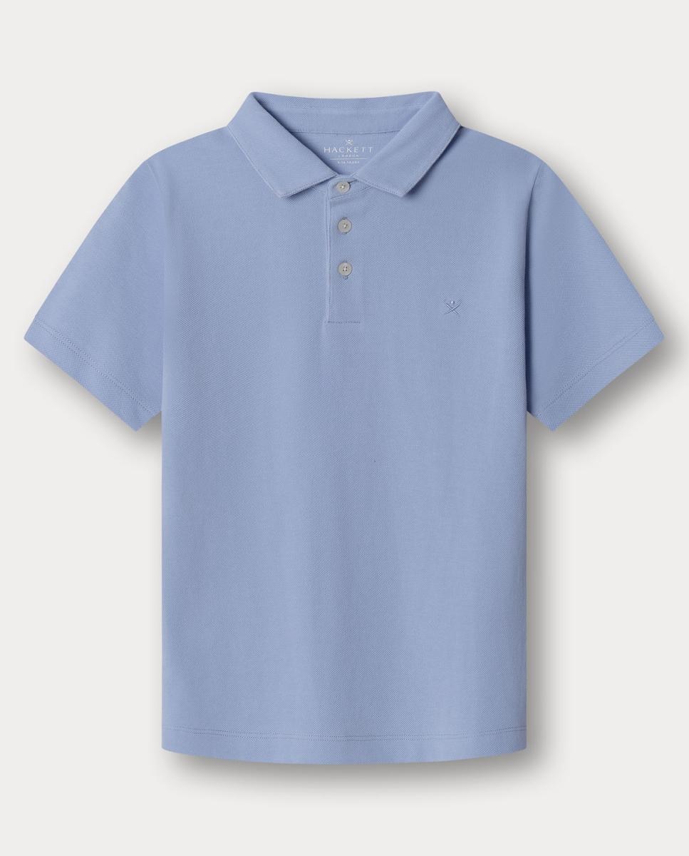 Polo de piqué de niño Azul Hackett · El Corte Inglés