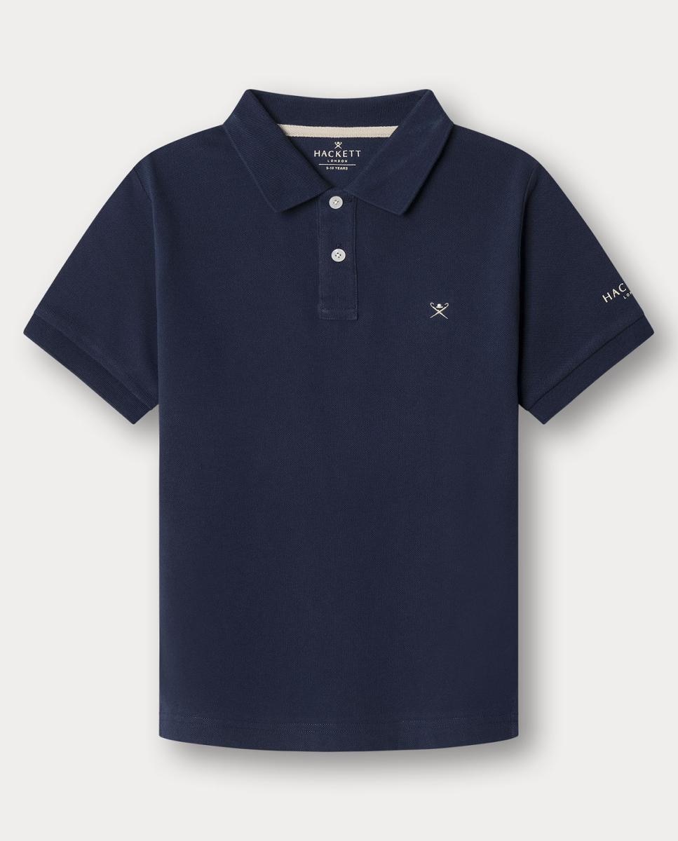 Polo Small Logo de niño Azul marino Hackett · El Corte Inglés
